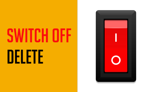 Switch Off Delete WordPress plugin