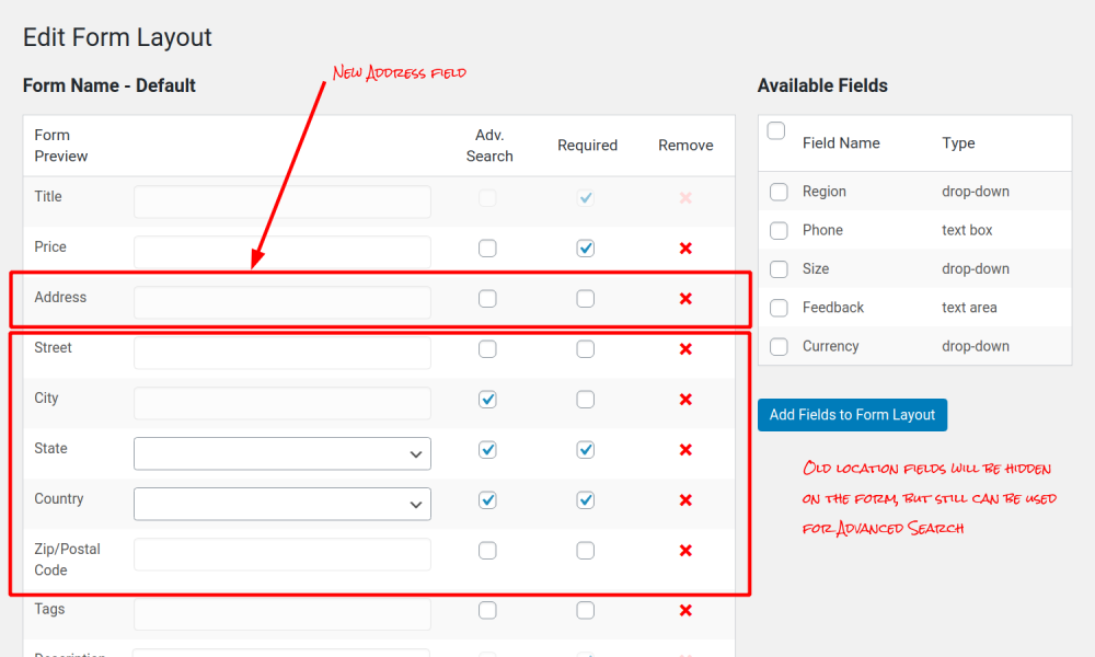 ClassiPress Address Field | AppThemes Marketplace